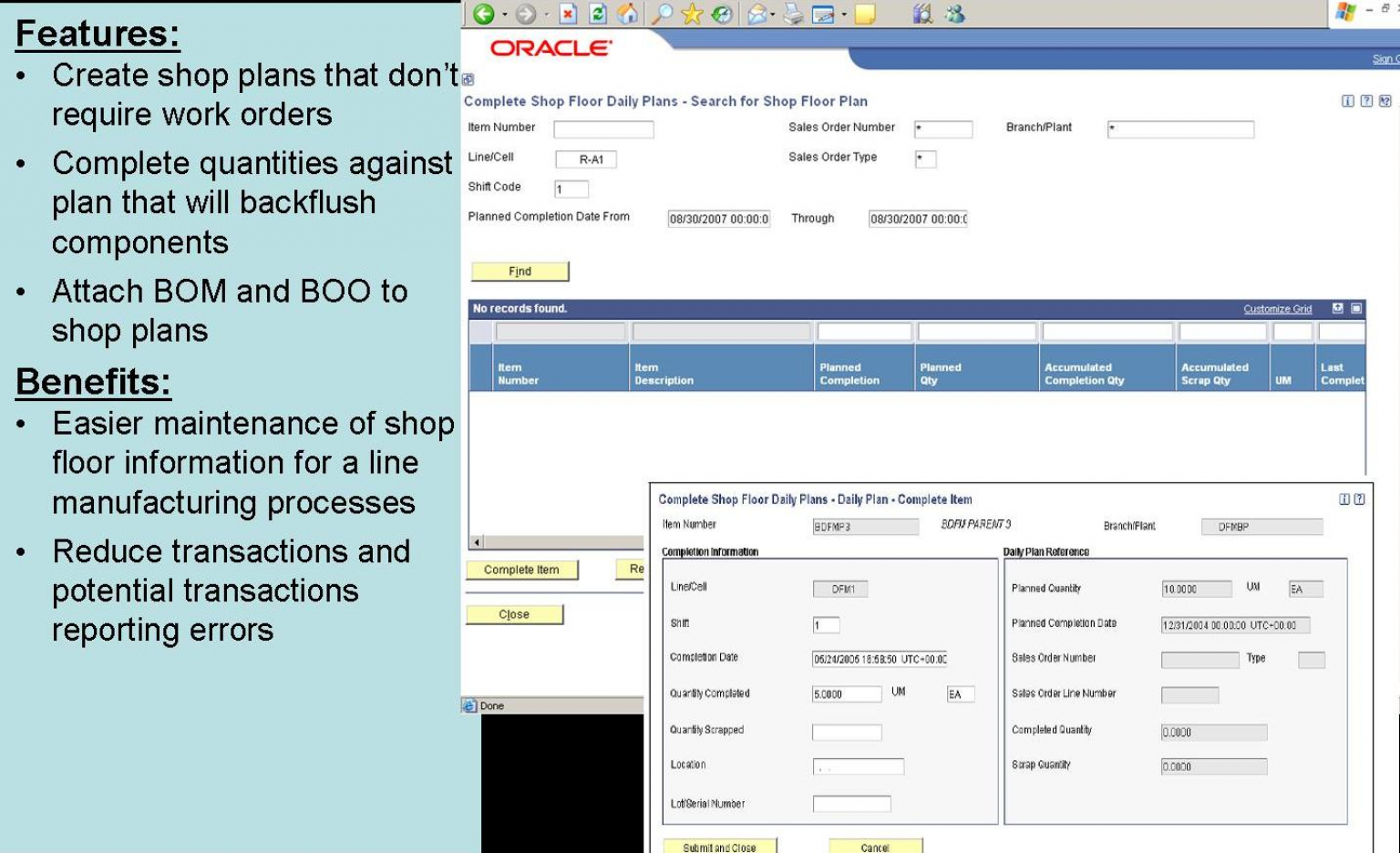 Oracle JD Edwards - Manufacturing Reviews 2025: Pricing & Demo ...